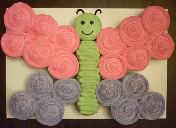 21 Pull Apart Cupcake Cake Ideas Pretty My Party Party Ideas