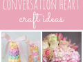 12 Conversation Heart Craft Ideas - Pretty My Party