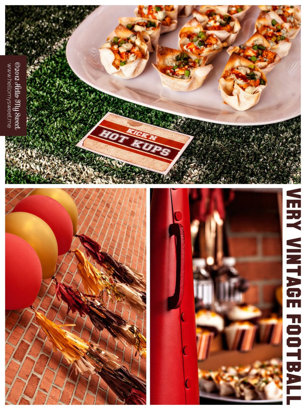 A Very Vintage Football Party - Pretty My Party