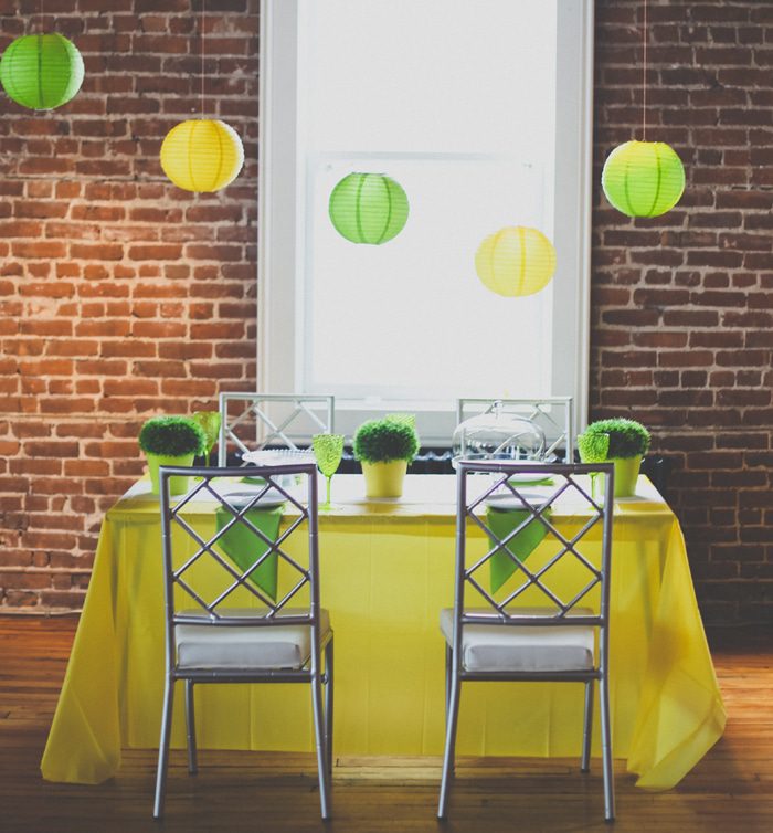 Lime Green and Yellow Summer Soiree - Pretty My Party