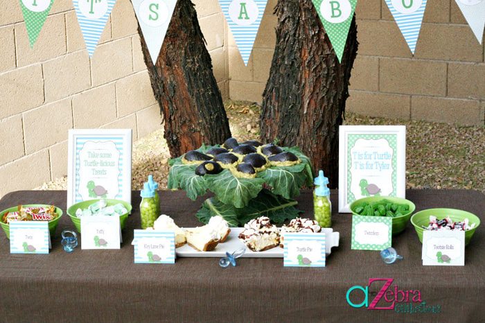 Turtle Themed Baby Shower Ideas - Pretty My Party