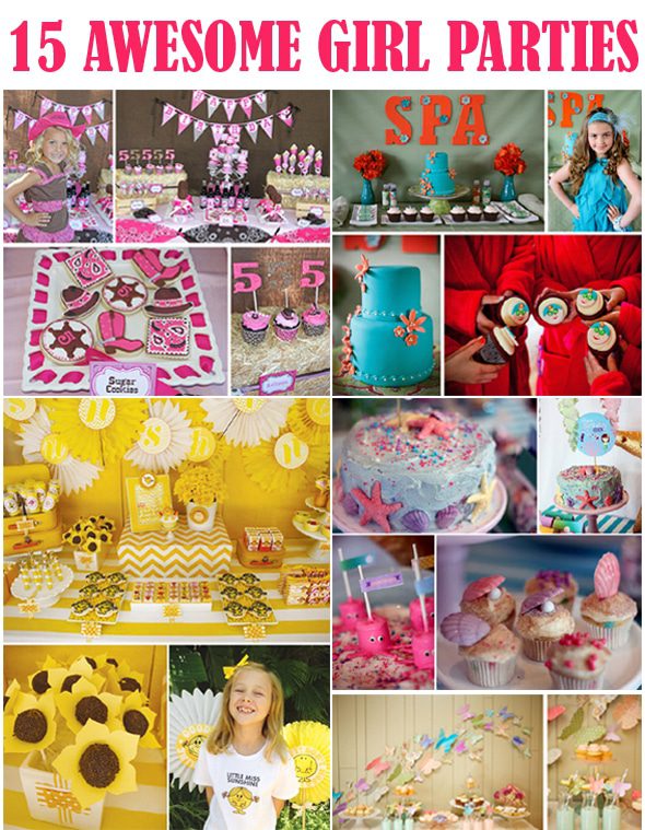 15 Awesome Girl Parties - Pretty My Party