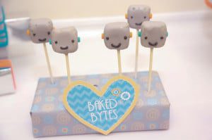 Pottery Barn Inspired Robot Baby Shower - Pretty My Party