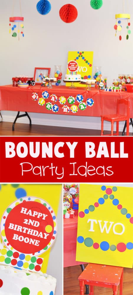 Bouncy Ball Party Ideas - Pretty My Party