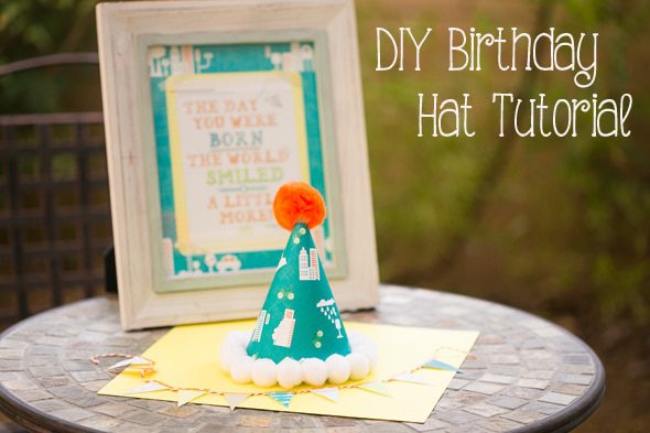 DIY Birthday Party Hat Tutorial - Pretty My Party