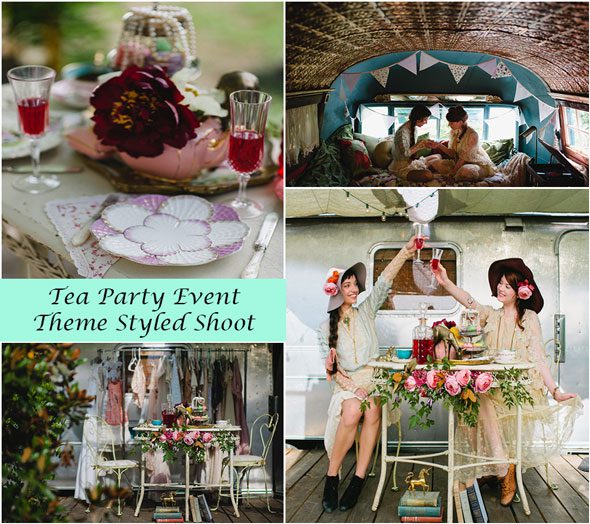 Tea Party Themed Styled Shoot