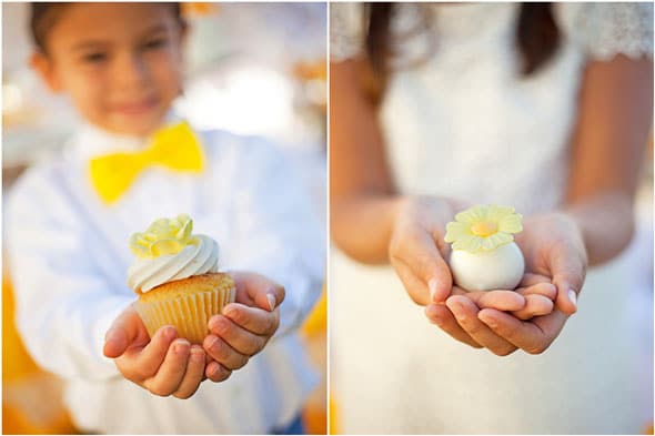 Yellow Themed First Communion Styled Photoshoot