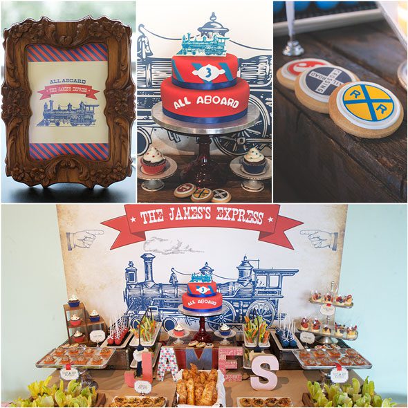 Vintage Train Party - Pretty My Party