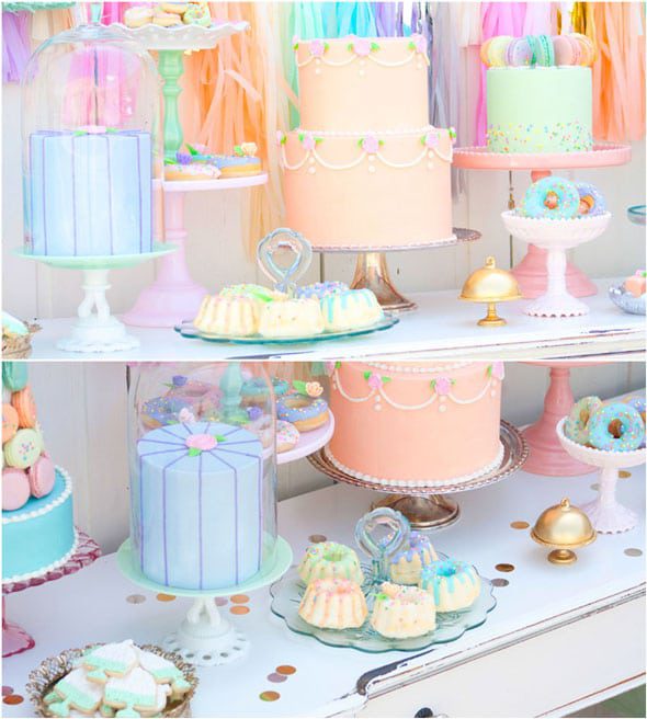 Vintage Pastel Styled Photo Shoot