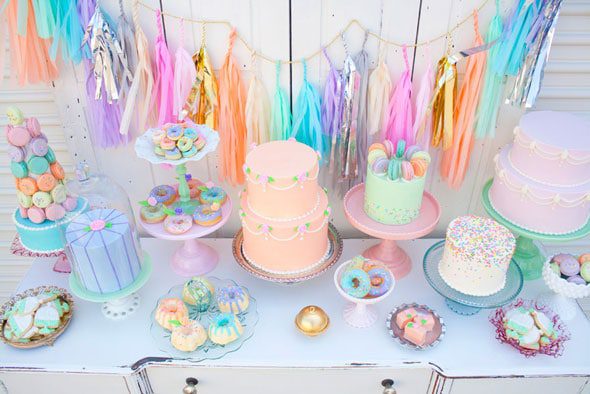 Vintage Pastel Styled Photo Shoot