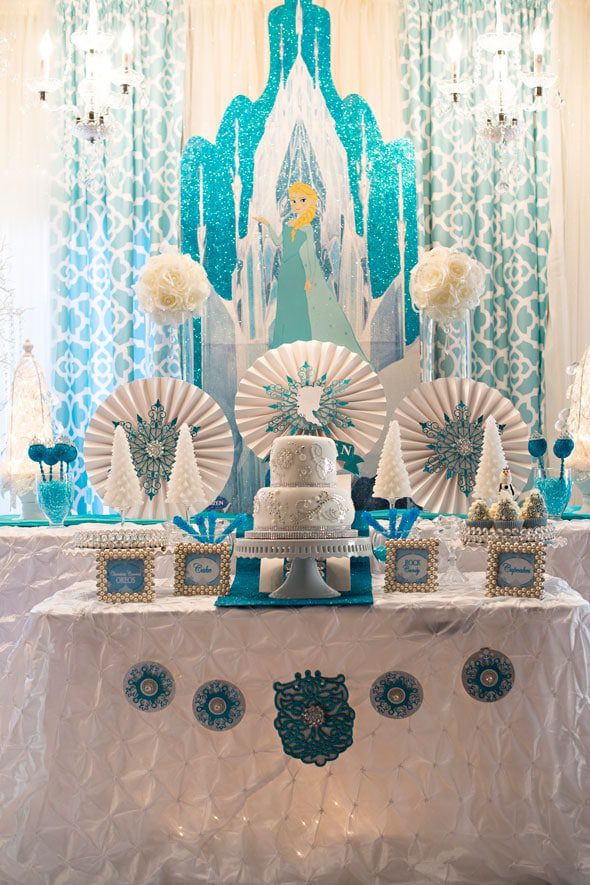 Disney Frozen Queen Elsa Inspired Birthday Party