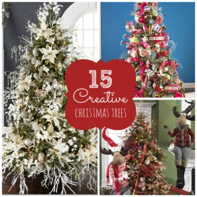 15 Creative Christmas Tree Ideas - Pretty My Party
