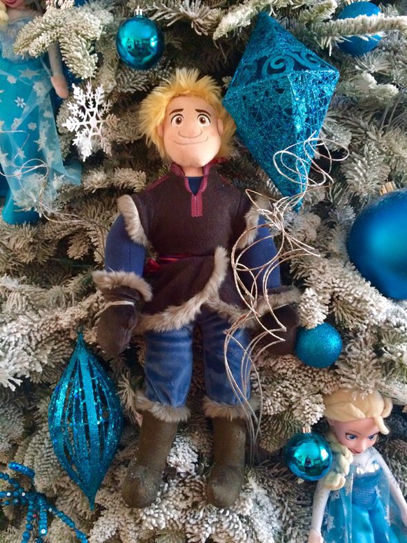 Frozen Inspired Christmas Tree — Pretty My Party