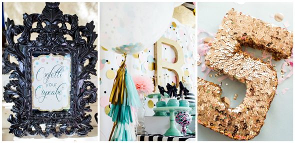 Cue the Confetti Themed Birthday Party - Pretty My Party