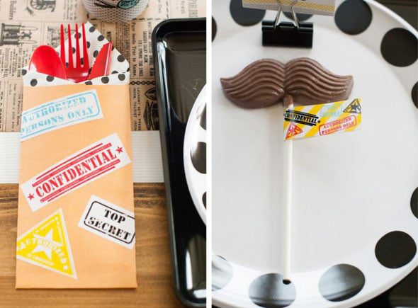 Vintage Detective Birthday Party