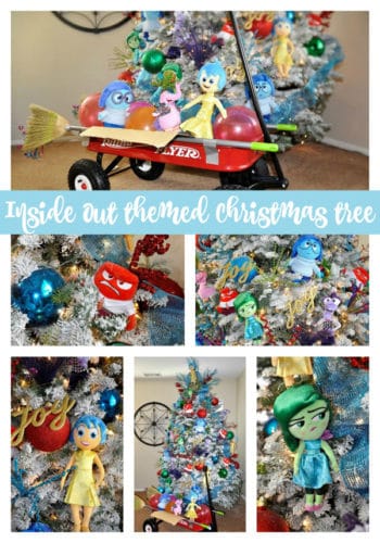 Inside Out Disney Themed Christmas Tree — Pretty My Party