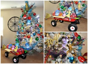 Inside Out Disney Themed Christmas Tree - Pretty My Party