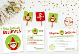 15 Free Elf on the Shelf Printables - Pretty My Party