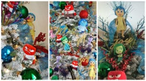 Inside Out Disney Themed Christmas Tree - Pretty My Party