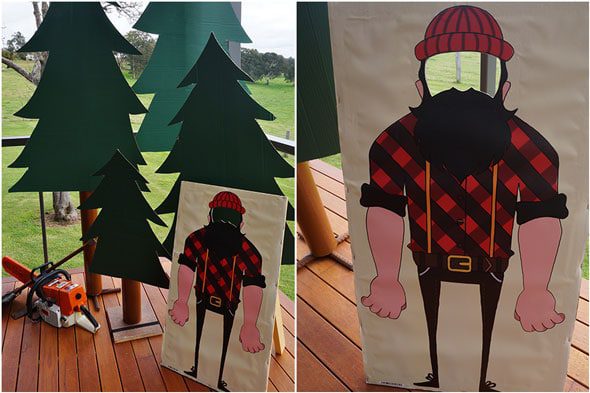 Lumberjack 2nd Birthday Party - Pretty My Party