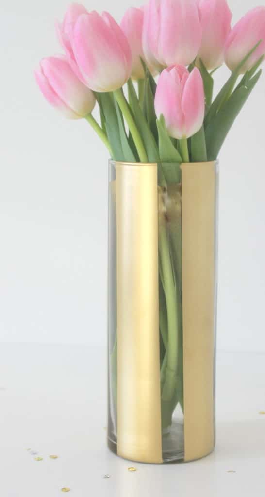 DIY Painted Flower Vase - Pretty My Party