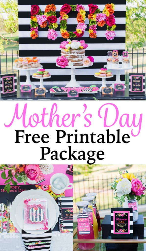 Free Mother's Day Printables - Pretty My Party