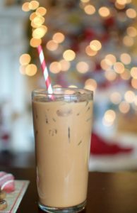 Holiday Iced Peppermint Mocha Coffee Recipe - Pretty My Party