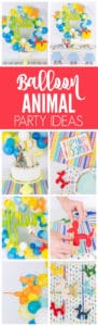 Colorful Balloon Animal Themed Party - Pretty My Party