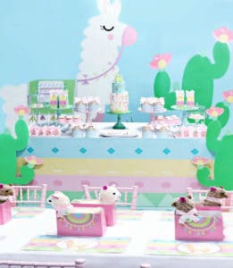 Cute Llama Birthday Party - Pretty My Party
