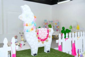 Colorful Llama and Cactus Birthday Party - Pretty My Party