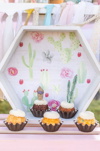 Pretty Cactus Themed First Birthday Party - Pretty My Party