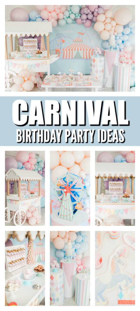 Pretty Pastel Carnival Birthday Party — Pretty My Party