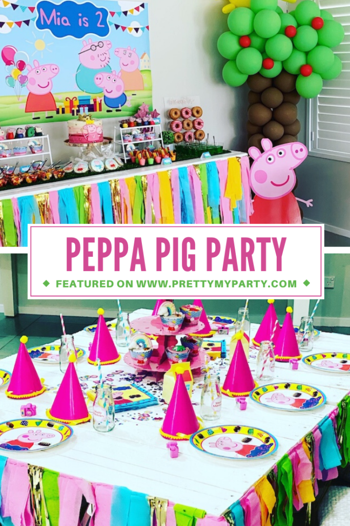 Colorful Peppa Pig Party - Pretty My Party