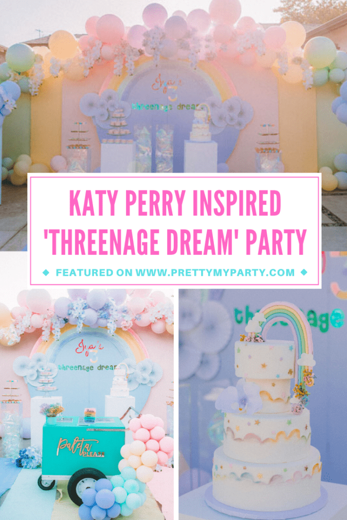Katy Perry Inspired Threenage Dream Party - Pretty My Party