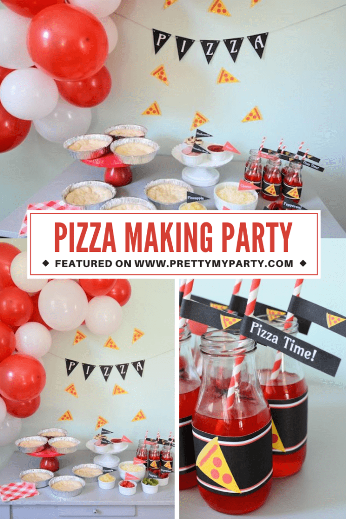 Make Your Own Pizza Party - Pretty My Party