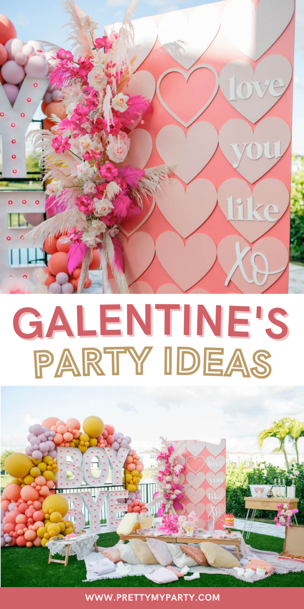Chic Galentine's Day Picnic - Pretty My Party
