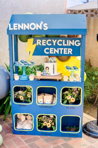 Recycling Themed Birthday Party - Pretty My Party