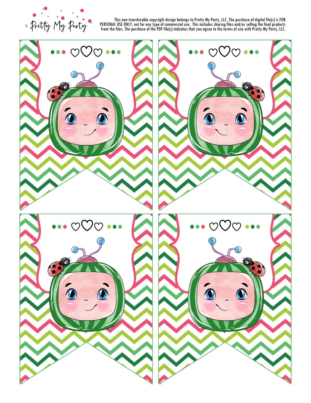 Free Cocomelon Party Printables - Pretty My Party