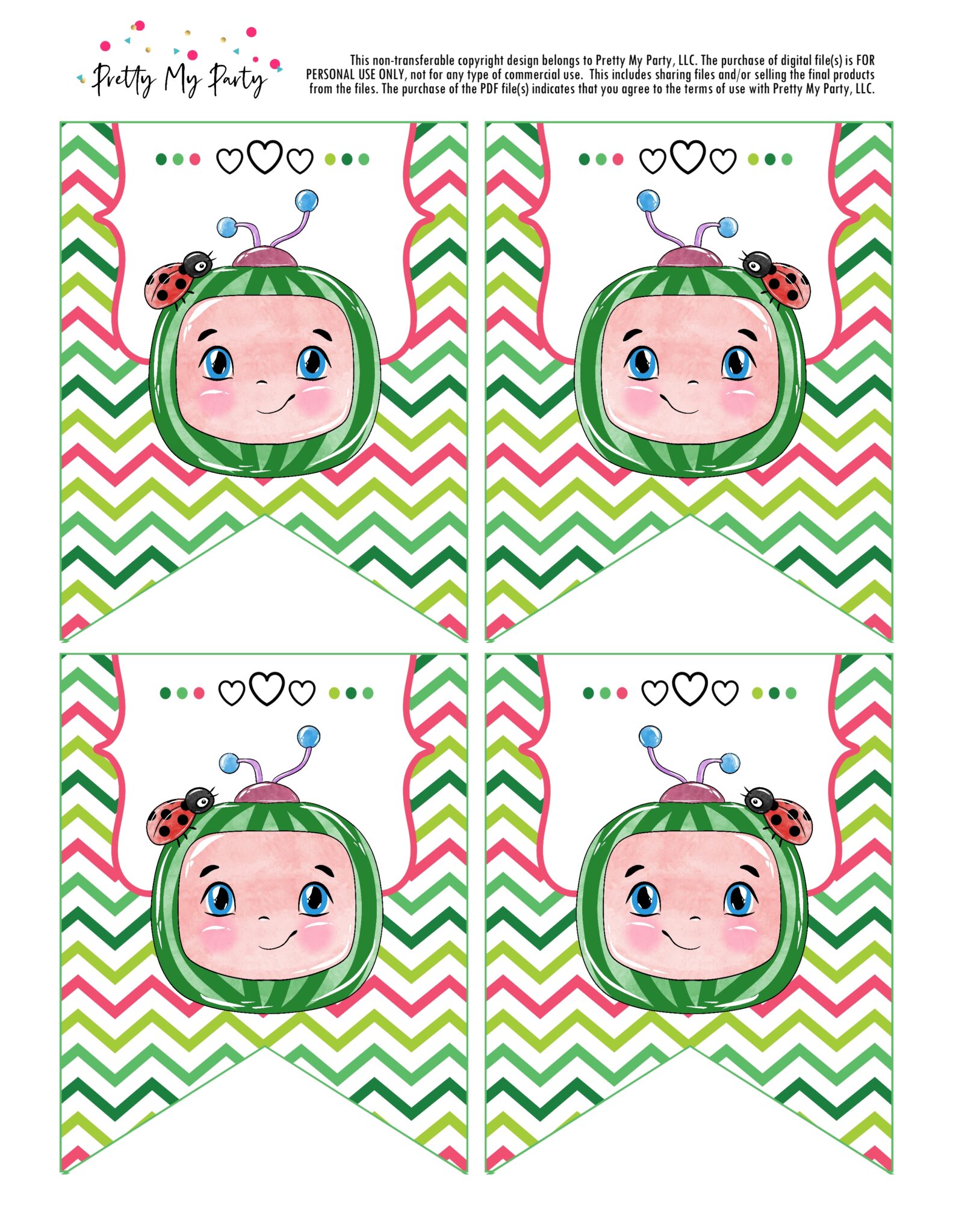 Free Cocomelon Party Printables - Pretty My Party