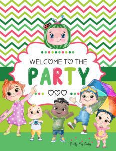 Free Cocomelon Party Printables - Pretty My Party