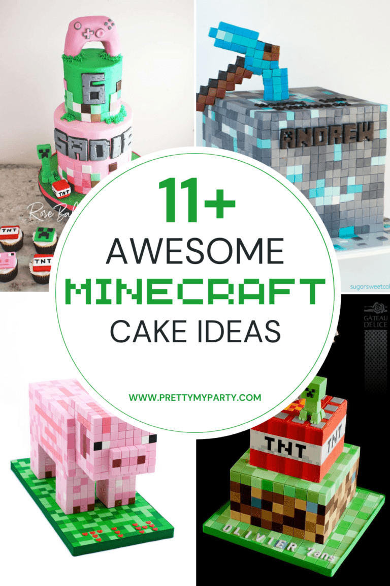 11+ Amazing Minecraft Birthday Cakes (With Stunning Visuals) - Pretty ...
