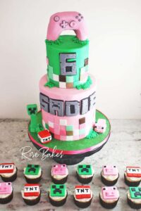 11+ Amazing Minecraft Birthday Cakes (With Stunning Visuals) - Pretty ...