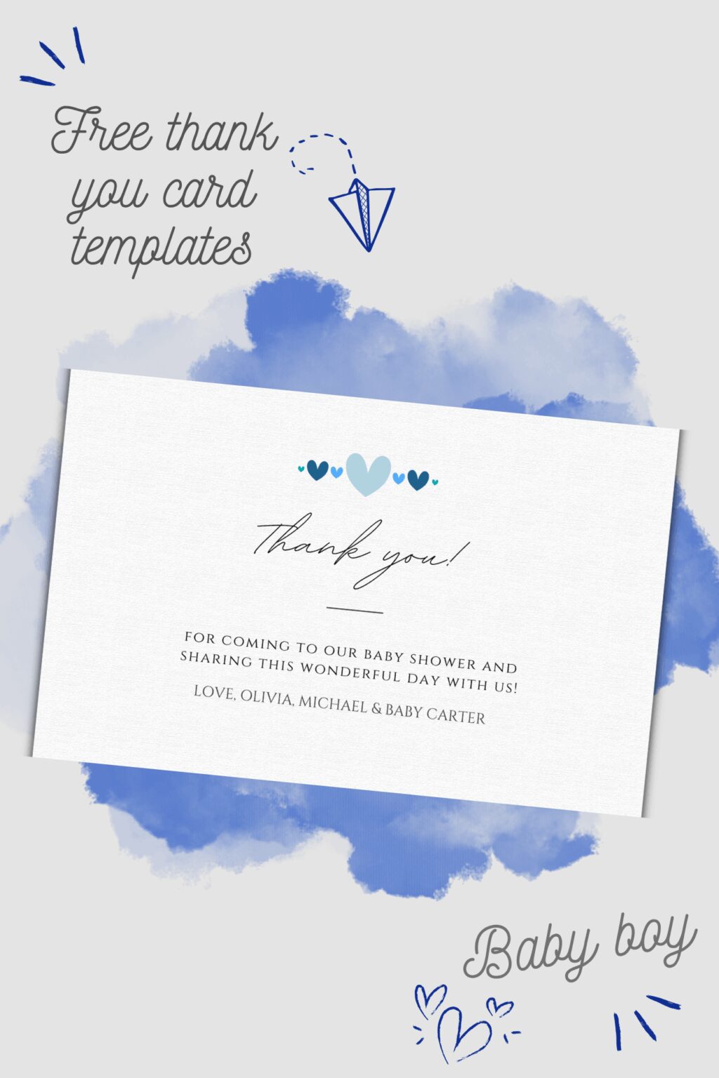 How to write baby shower thank you notes — Pretty My Party